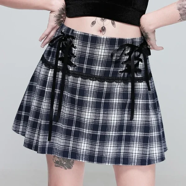 Gotická sukně Krátká lolita sukně - Gotický obchod