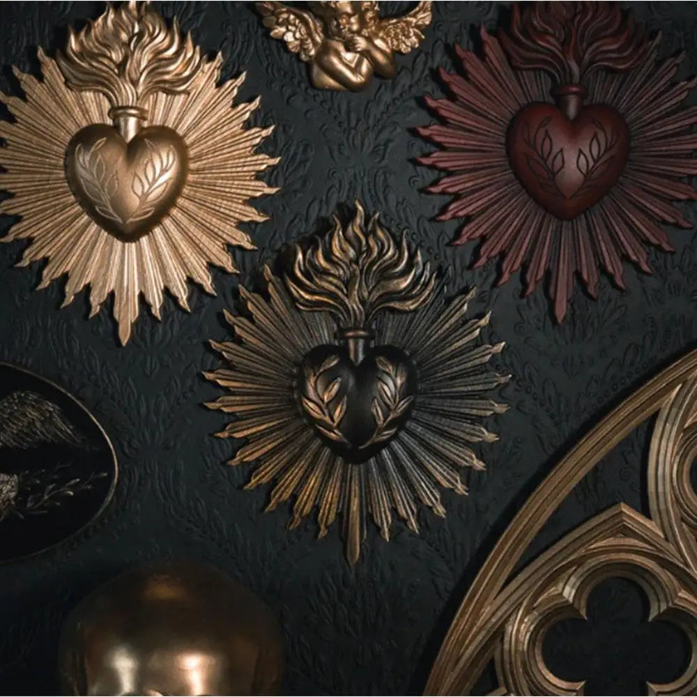 Gothic Vintage Heart Wall Decoration in Victorian Style - Gothic Shop