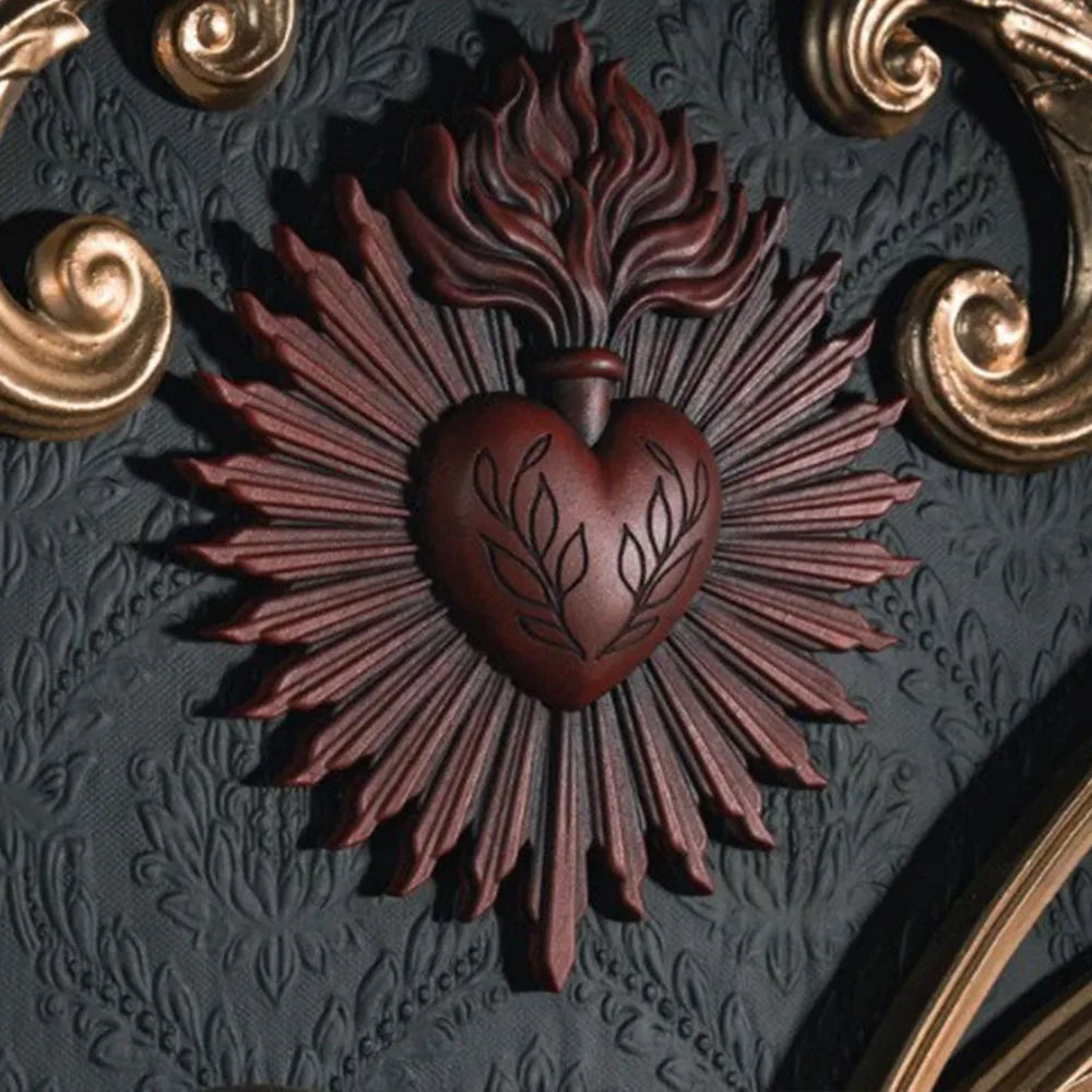 Gothic Vintage Heart Wall Decoration in Victorian Style - Gothic Shop