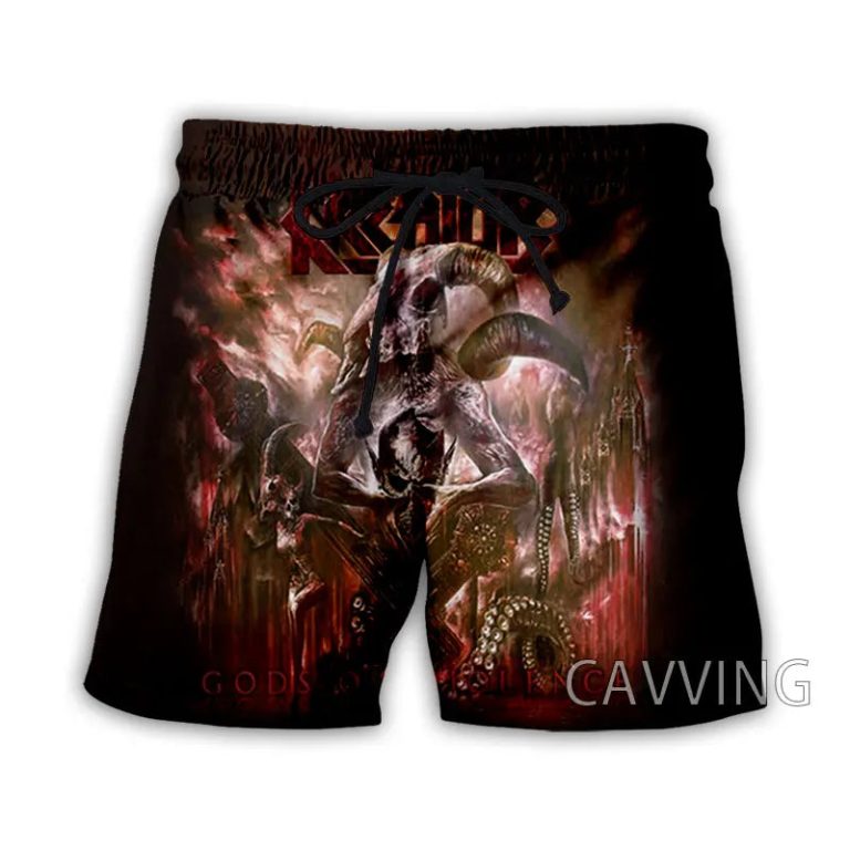 Gotiski 3D apdrukas vasaras šorti sievietēm un vīriešiem - Gothic Shop
