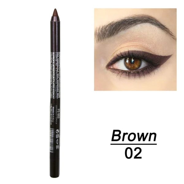 Crayon eye-liner gothique – 14 couleurs, waterproof et scintillant ...