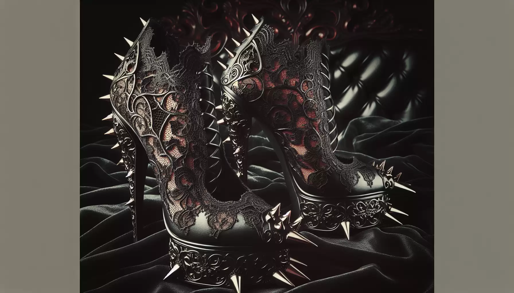 Gothic High Heels: Sexy Auftritt im dunklen Stil - Gothic Shop