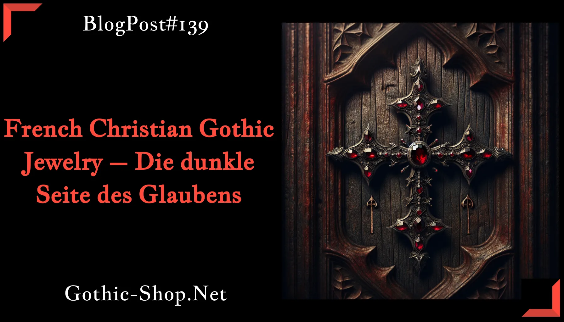 French Christian Gothic Jewelry – The Dark Side of Faith - Gothic Shop