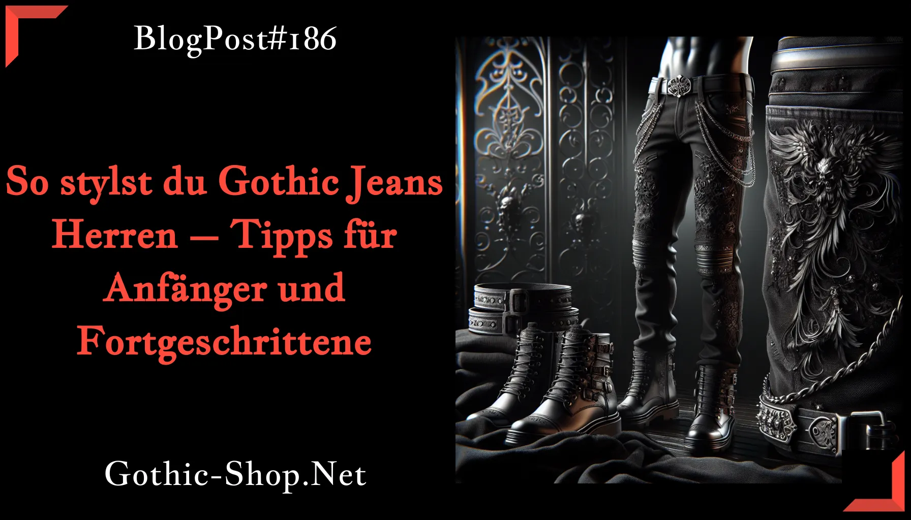 Como estilizar jeans góticos masculinos – dicas para iniciantes e ...